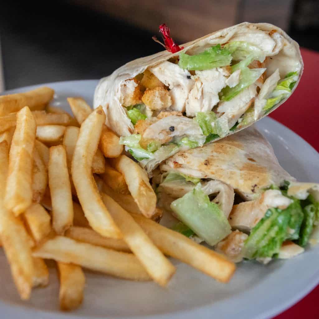 Quick And Easy Chicken Caesar Wrap Recipe For Lunch – Stretch Recipes