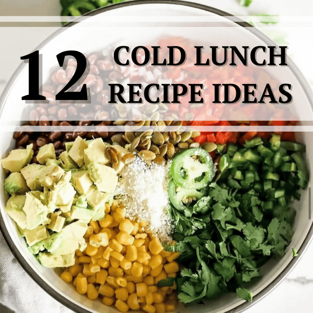 12 Easy Cold Lunch Ideas Perfect For Work Or Picnics – Stretch Recipes