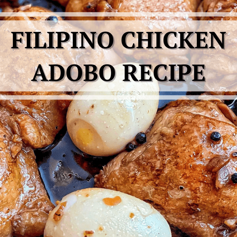 Filipino Chicken Adobo Rice Bowl – Easy Lazy Lunch Recipe – Stretch Recipes